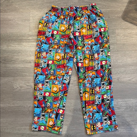 DC Comics | Other | Dc Comics Superhero Pajama Pants | Poshmark